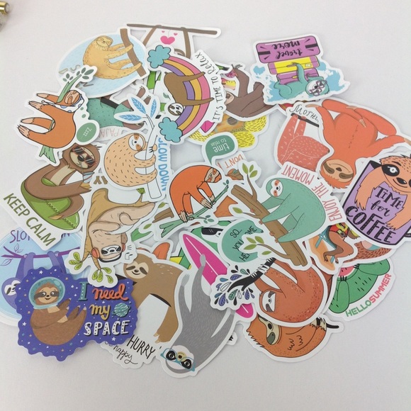 sloth | Design | Sloth Sticker Pack | Poshmark